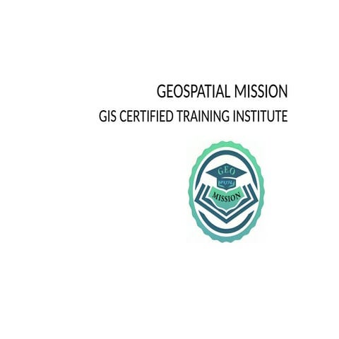 PROJECTION SYSTEM & GEOREFERNCING_Geospatial Mission.pptx