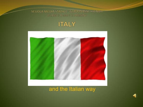 Italy-presentation | PPTX | Europe Travel | Travel Locations