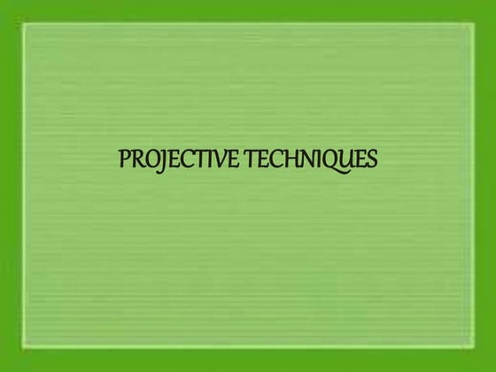 Children's apperception test | PPT | Cats | Pets