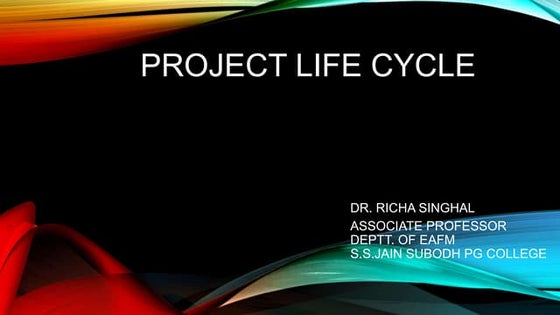 Generation & Screening of Project Idea | PPT