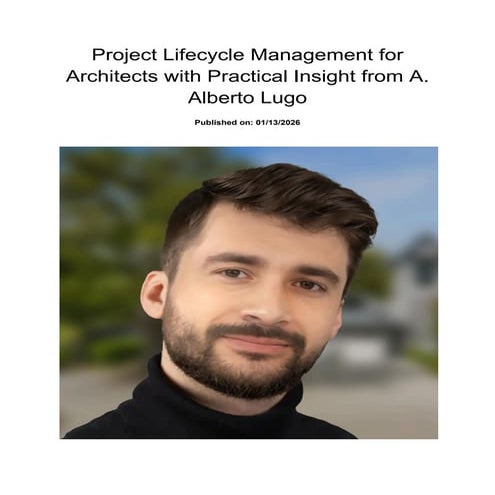Project Lifecycle Management for Architects with Practical Insight from ...