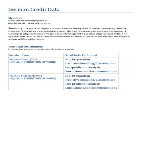 Credit Risk Assessment using Machine Learning Techniques with WEKA ...