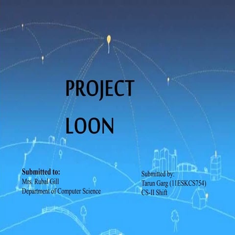 Project loon | PPT
