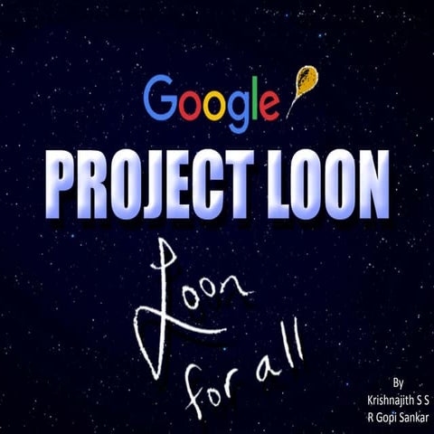 Project loon | PPT