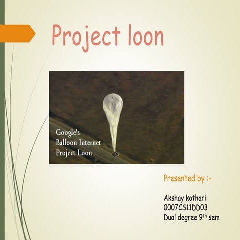 Project loon | PPTX