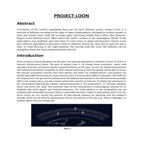 Project loon | PDF | Internet | Computing