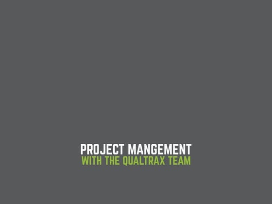 Qualtrax Style | PPT