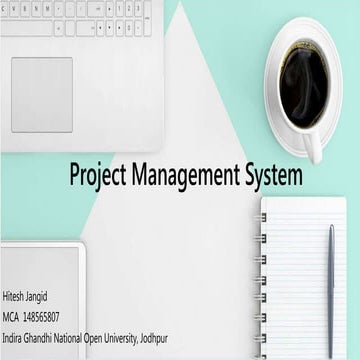 Project management System | PPT