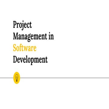 Introduction to Project Management | PPT