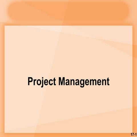 Project management | PPT