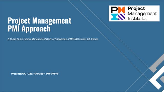 Mapa procesos pmbok 5 | PDF