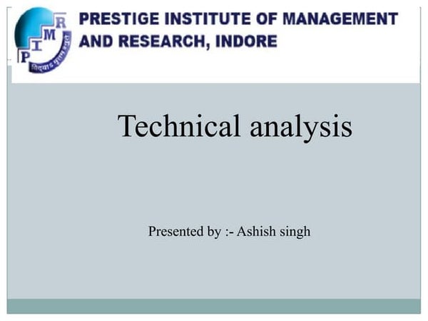 Technical Analysis In Project Management technical-analysis-in-project-management