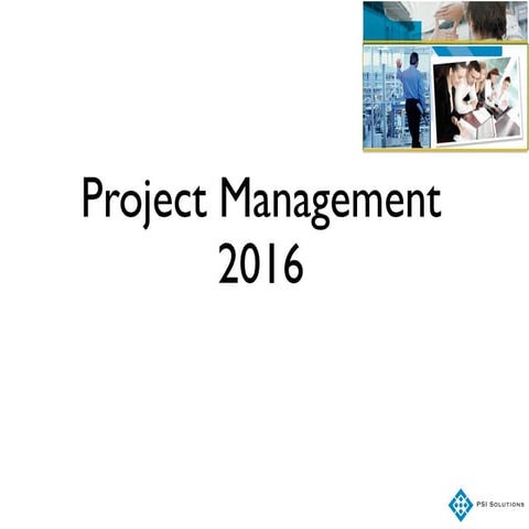 Project management 2016 event | PPT