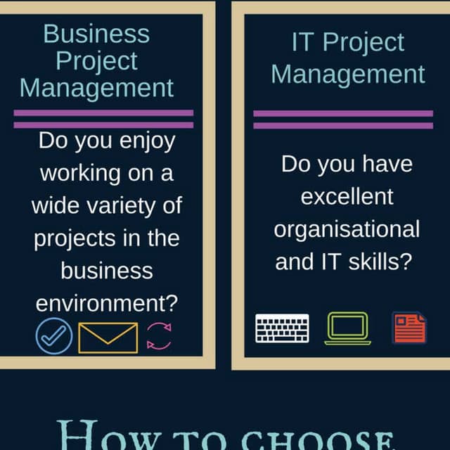 How to Choose The Right Project Management Career | PDF