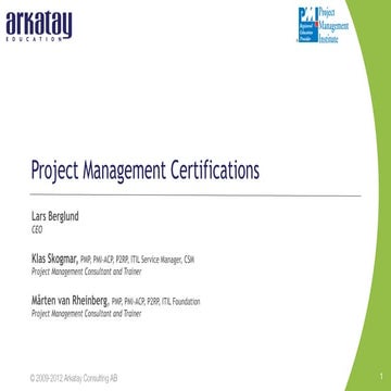 Project management certifications | KEY | Career Advice | Careers