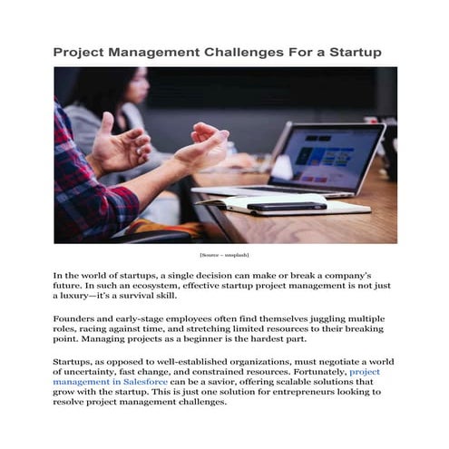 Project Management Challenges For a Startup.pdf