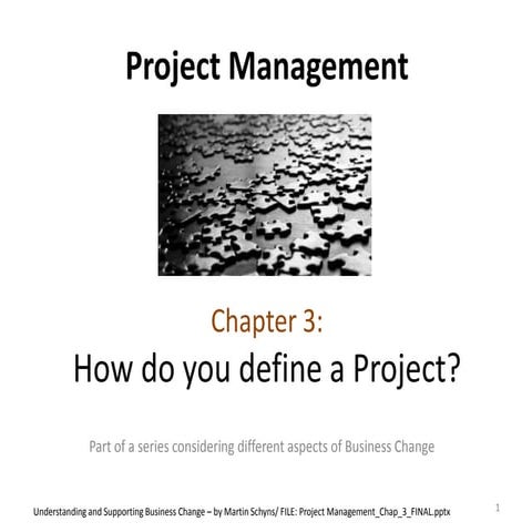 Nonsuch - How understanding a Project Type can influence decision making | PDF