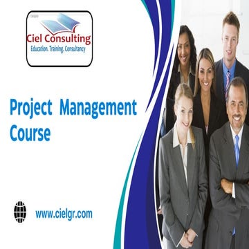 Project Management Course | Ciel Consulting | PDF