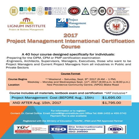 Project managementcoursecost | PDF