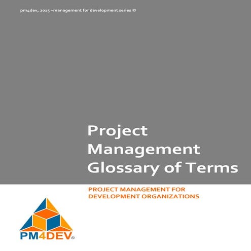 Project management glossary_of_terms | PDF