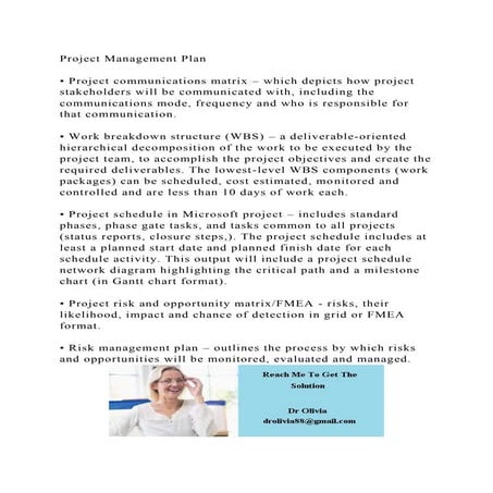 Project Management Plan• Project communications matrix – which d.docx