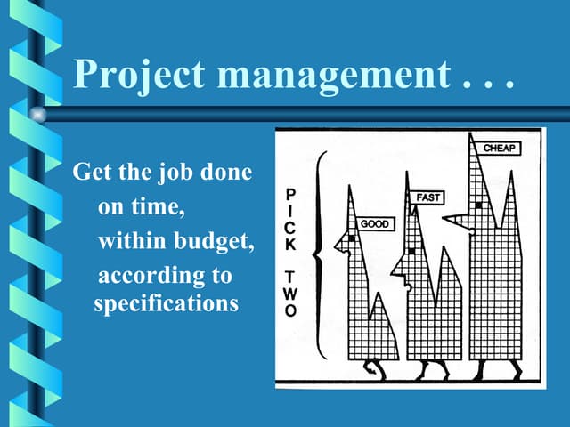 Project Management Presentation | Ppt