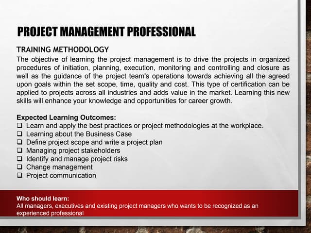 Project Management Tools and Techniques | PPT