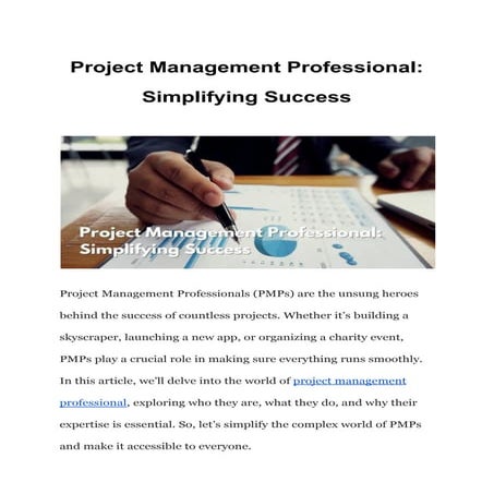 Project Management Professional_ Simplifying Success.pdf