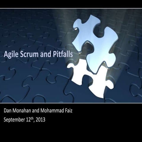 Agile scrum benefits, pitfalls & solutions.. | PPTX