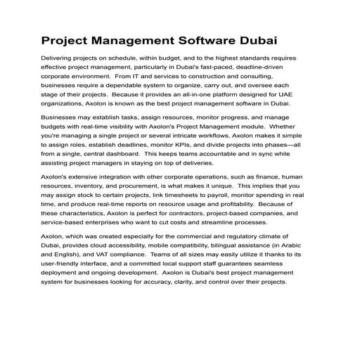 Project Management Software Dubai, UAE.pdf