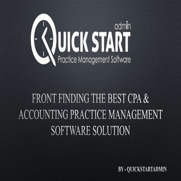 Finding the best CPA & Accounting Practice Management Software Solution ...