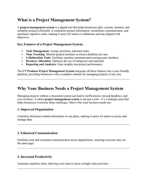 Maximize Efficiency with Contractor Management System & Software | PPT