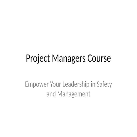 Project_Managers_Course_Greensafe_International.pptx