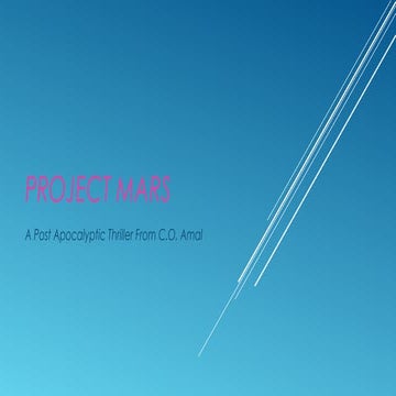 Project mars | PPT