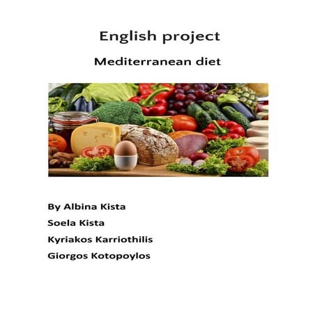 Project "Mediterranean diet" | PDF