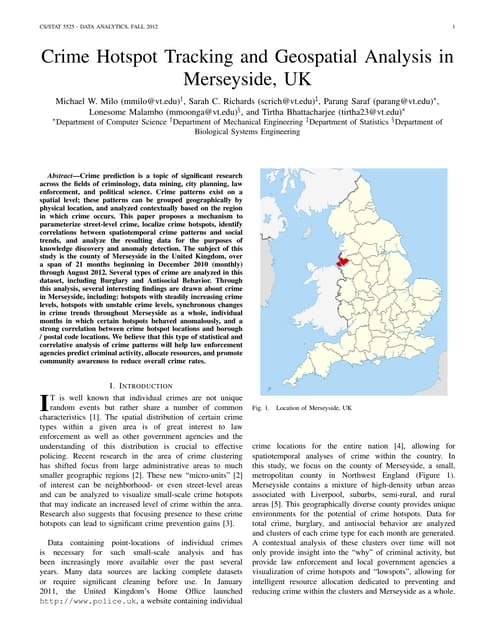 Fundamentalsof Crime Mapping 5 | PPTX