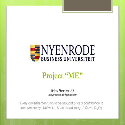 Social media resume - Michael Garabedian | PPTX
