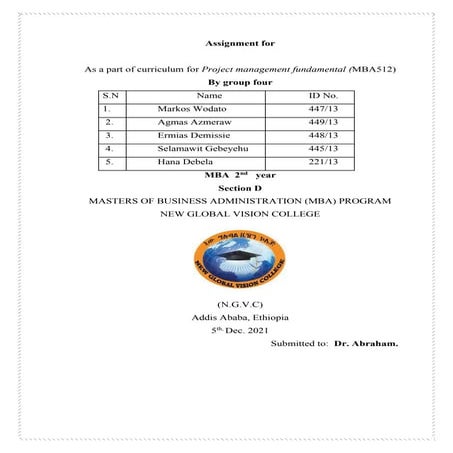 Project Formulation | PPTX