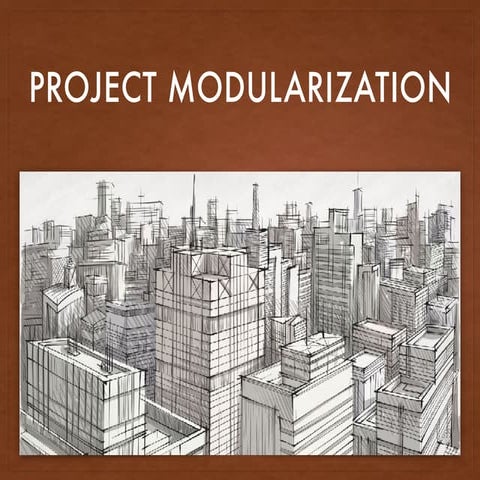 Ios Project Modularisation Ppt