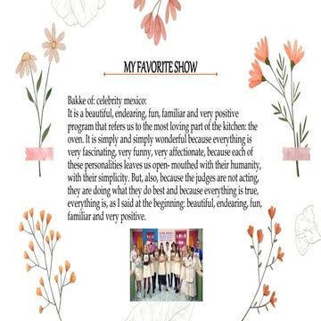 Project (My favorite show).pptx