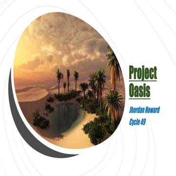 Project Oasis | PPT