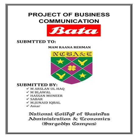Project of business communication | PDF