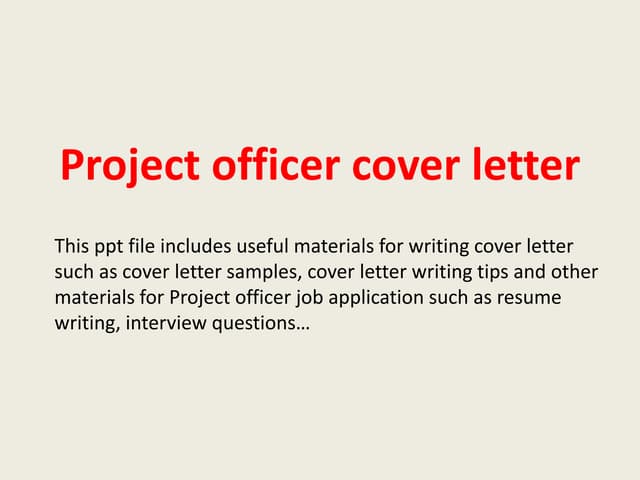 Program Officer Cover Letter program-officer-cover-letter