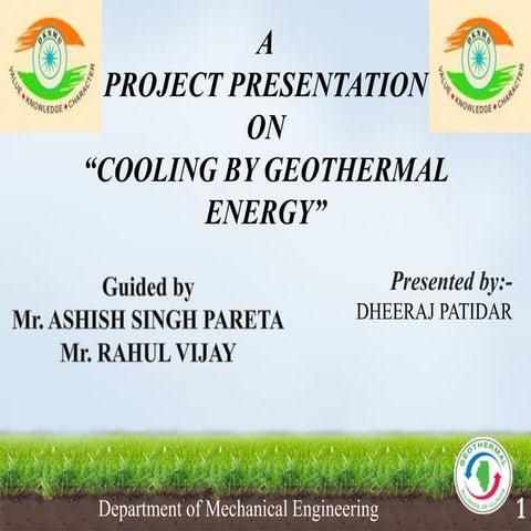 Geo thermal system | PDF