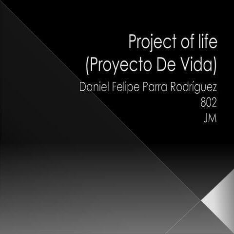 My life project | PPTX