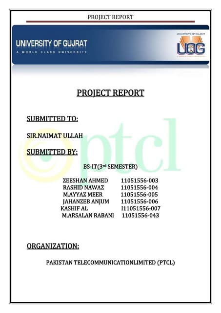 presentation-on-ptcl.pptx | Telecommunications Industry | Industries