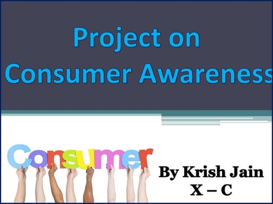 Consumer awareness class 10th PPT | PPTX | Consumer Issues | Business