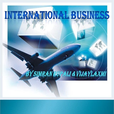 International Business | PPT