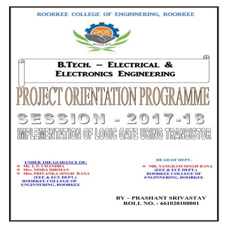 Project on orientation programme | PDF