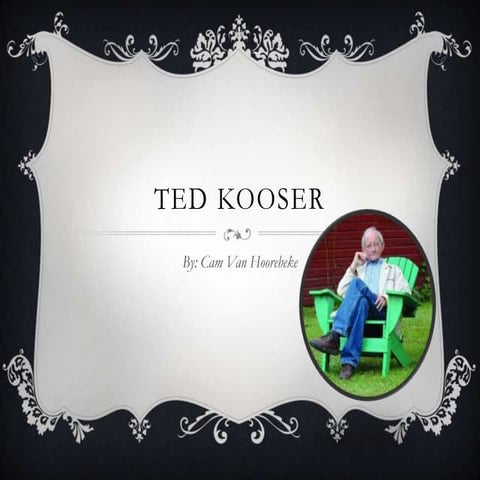 Project on ted kooser | PPTX